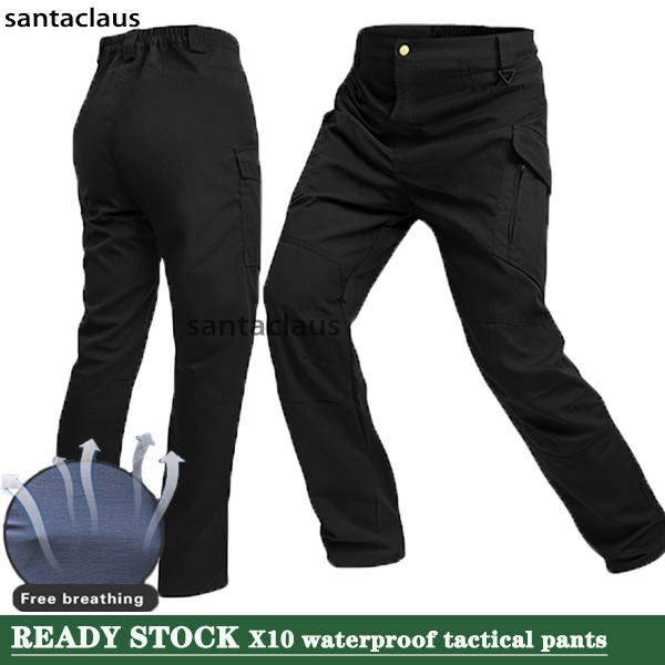 Ready Stock Pants For Men Plus Size Mens Waterproof Cargo Pants Pants ...