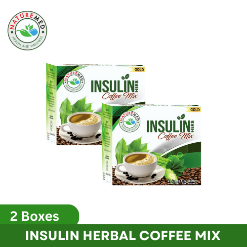 2 Boxes NatureMed INSULIN COFFEE | 10 Sachets | 21 Grams/Sachet ...