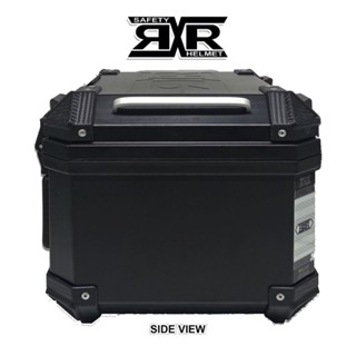 Yamaha Mio Fazzio BLACK Compartment Box Helmet Box TOP BOX With Back ...