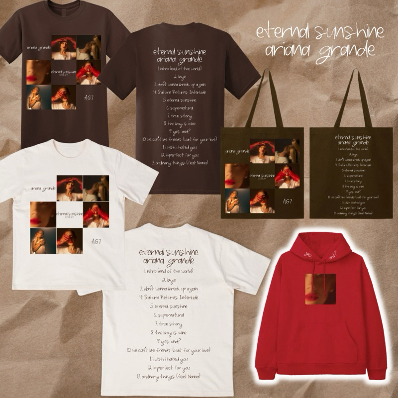 eternal sunshine ariana grande merch T-Shirt | Shopee Philippines