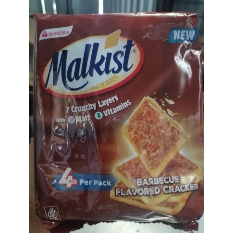 Malkist barbecue flavored cracker 1packx10sx28g | Shopee Philippines