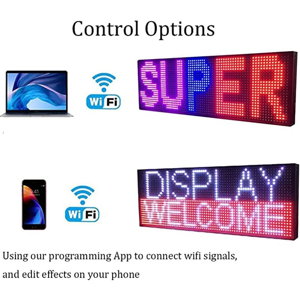 P10 Customized Programmable LED Screen Panel Module Indoor, RGB Full ...