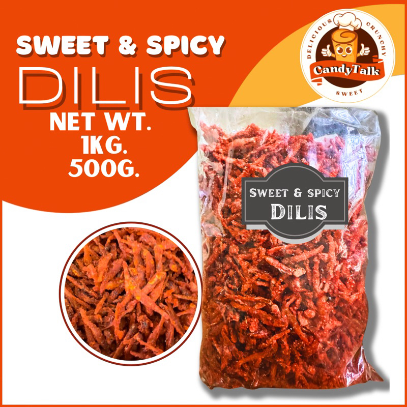 Sweet & Spicy Dilis (1kl,500g) big pouch | Shopee Philippines