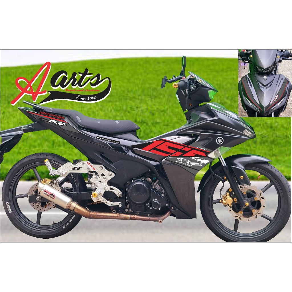 Sniper 155 Rc Exciter Sticker Decals | Shopee Philippines