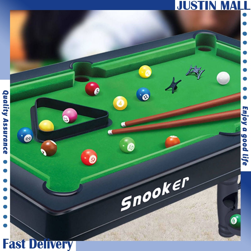 Children Mini Billiard Pool Table Set Game Billiards Miniature Billiard ...