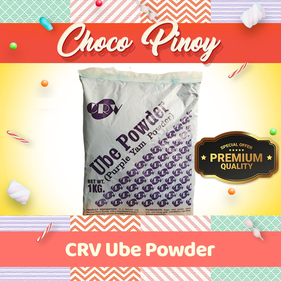 Choco Pinoy C.R.V. Ube Powder/Purple Yam Powder 1 Kilo OnHand | CRV Ube ...