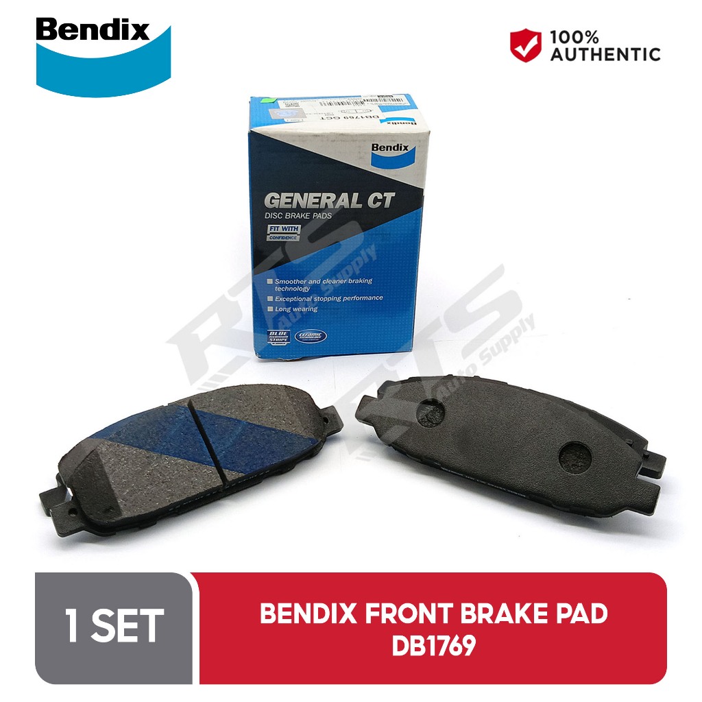 Bendix Front Brake Pad Nissan Urvan / Nv350 DB1769 GCT | Shopee Philippines