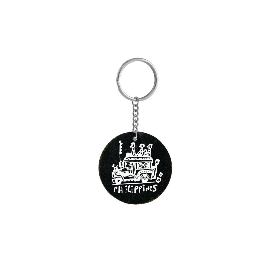 Papemelroti Philippine Souvenir Keychain | Bahay-Kubo Kalesa Jeepney ...