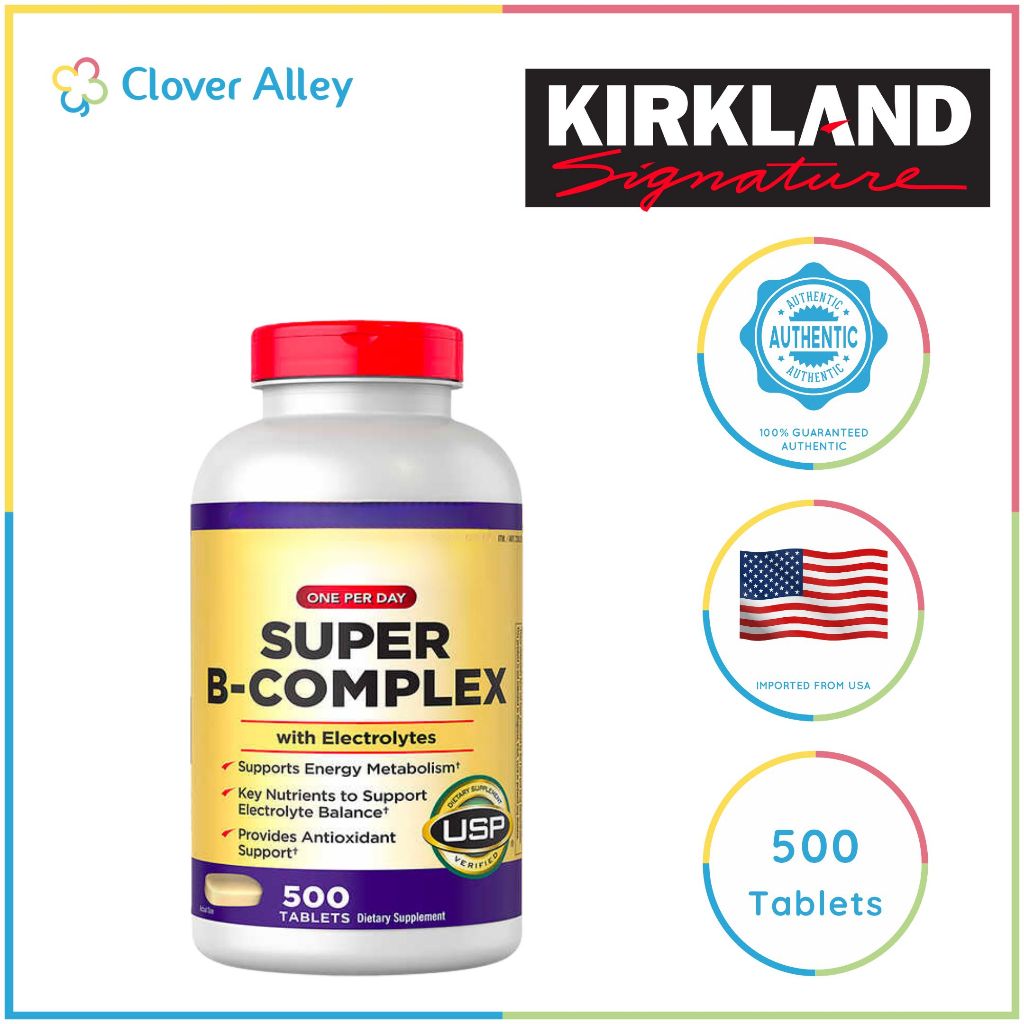 KL B-Complex 500 tablets (01/2026 Expiry) | Shopee Philippines