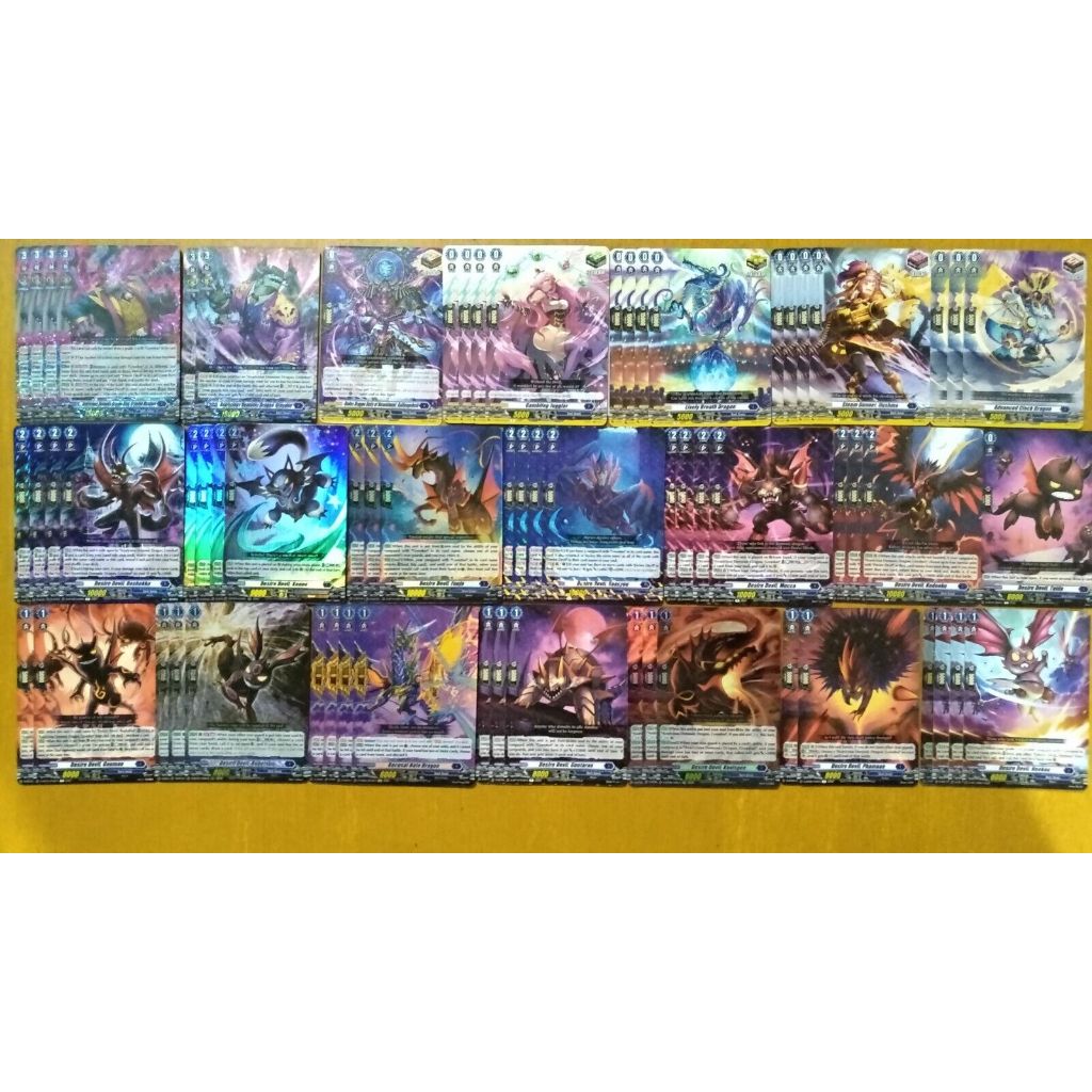 CFV Avaricious Demon King, Greedon Masques Deck Dark States Cardfight ...