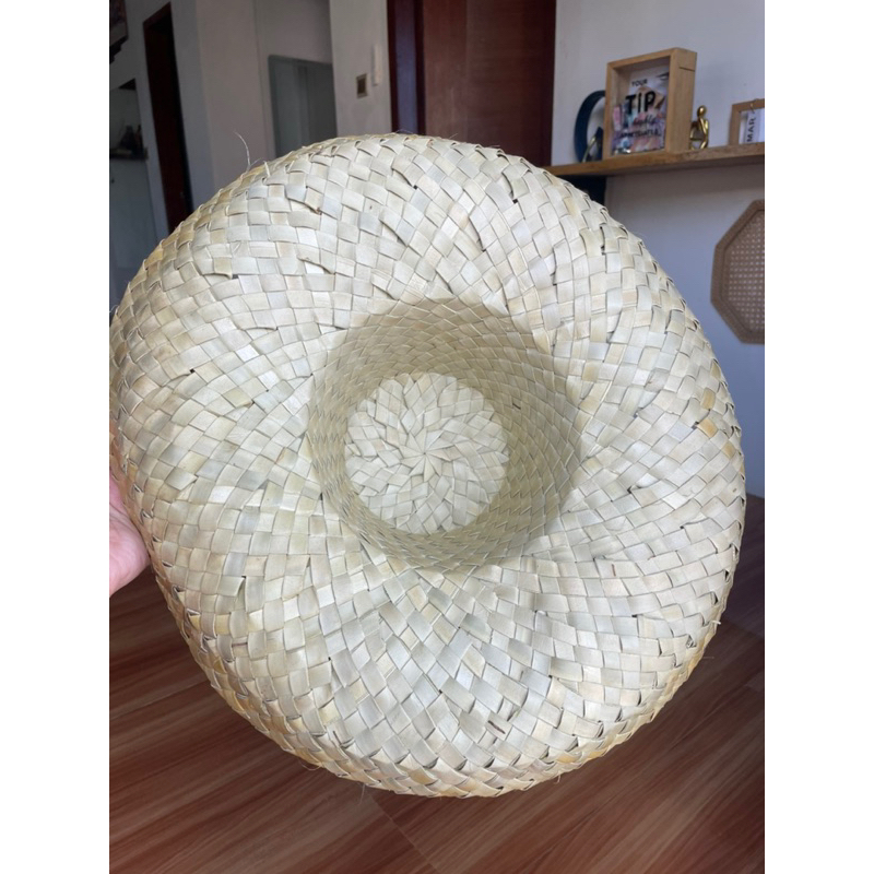 Filipino Native Buri Farmers Hat 18" | Shopee Philippines