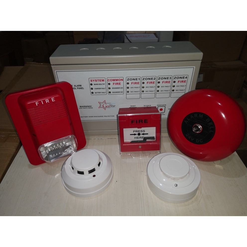 Conventional 24V Fire Alarm System Set (Set B) | Shopee Philippines