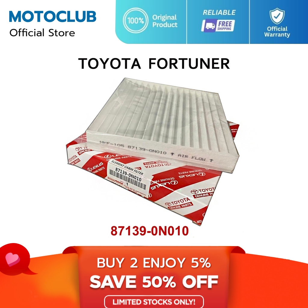 【COD】Toyota Aircon Cabin Filter (87139-0N010) Vios Innova Fortuner ...