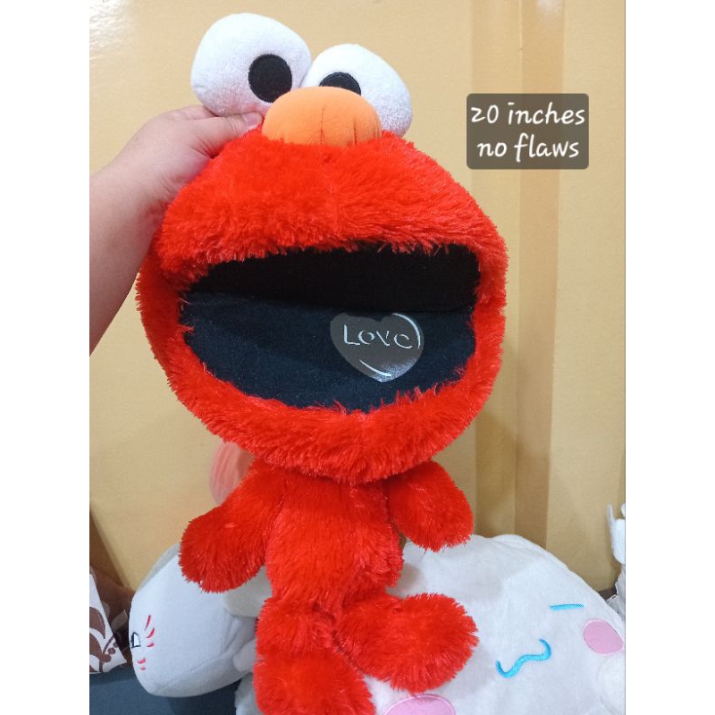 Sesame street Elmo Hand puppet xl | Shopee Philippines