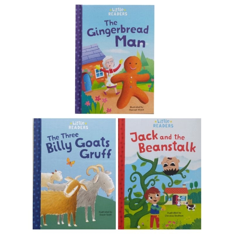 CLASSIC STORYBOOKS (hardback) GINGERBREAD MAN, BILLY GOATS GRUFF, JACK ...