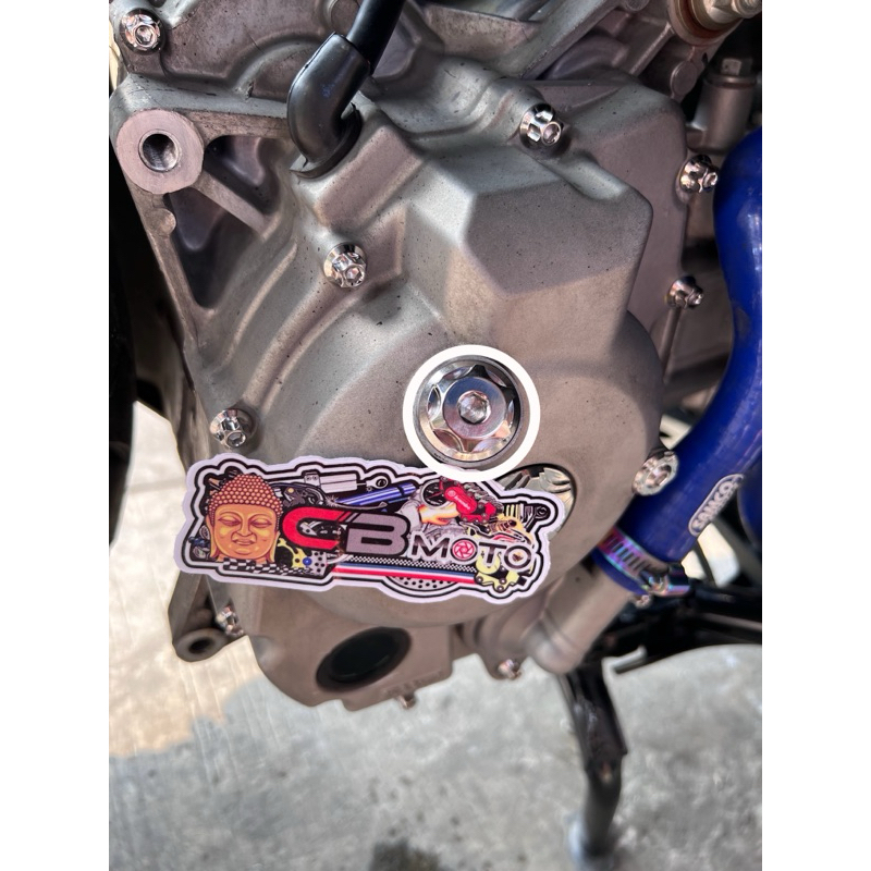 HENG ENGINE OIL BOLT for XMAX V1 & V2 CNC TITANIUM | Shopee Philippines