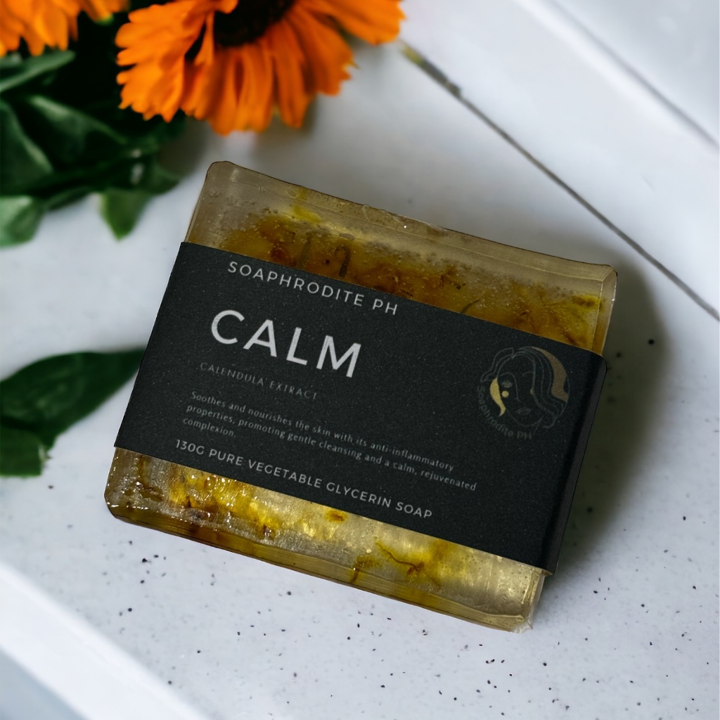 Soaphrodite PH CALM Calendula Pure Vegetable Glycerin Soap 130g | Shopee Philippines