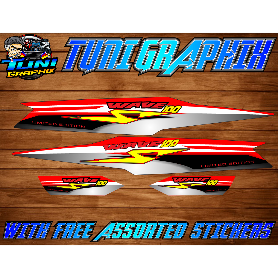 HONDA WAVE S LIMITED STOCK DECALS | Shopee Philippines