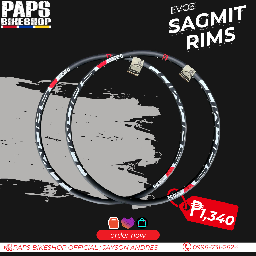 SAGMIT EVO3 RIMS 26 27.5 29 PRICE PER PAIR | Shopee Philippines