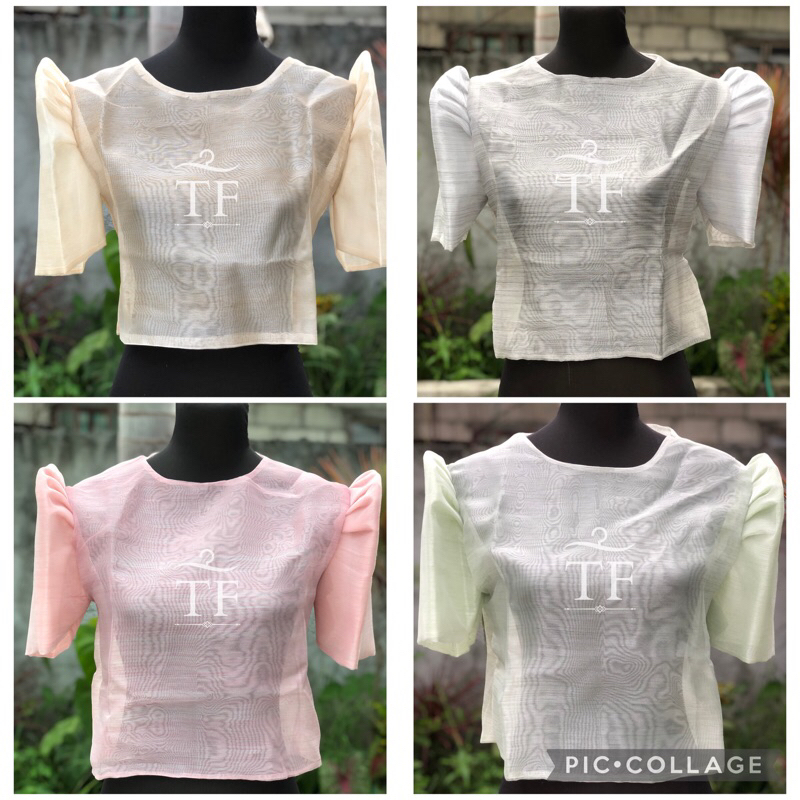 Kimona Modern Filipiniana Top | Shopee Philippines