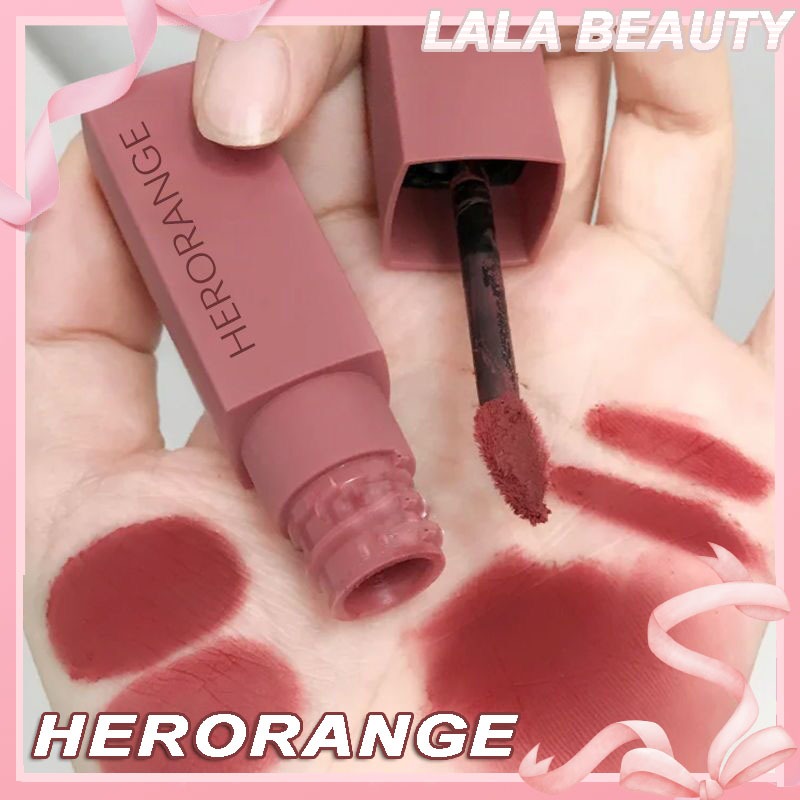HERORANGE Matte Velvet Lip Balm Little Emotion Lip Gloss WaterProof ...