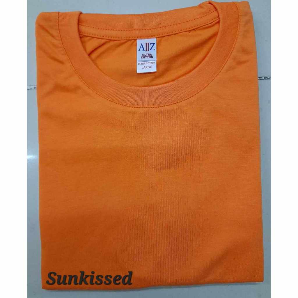 AIIZ /A2Z Ultra Cotton Plain Shirt UNISEX (APRICOT) | Shopee Philippines