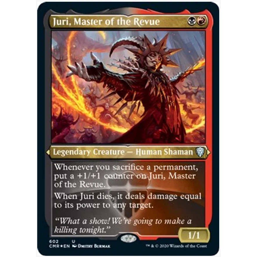Juri, Master of the Revue (Foil Etched) - Commander Legends (CMR ...