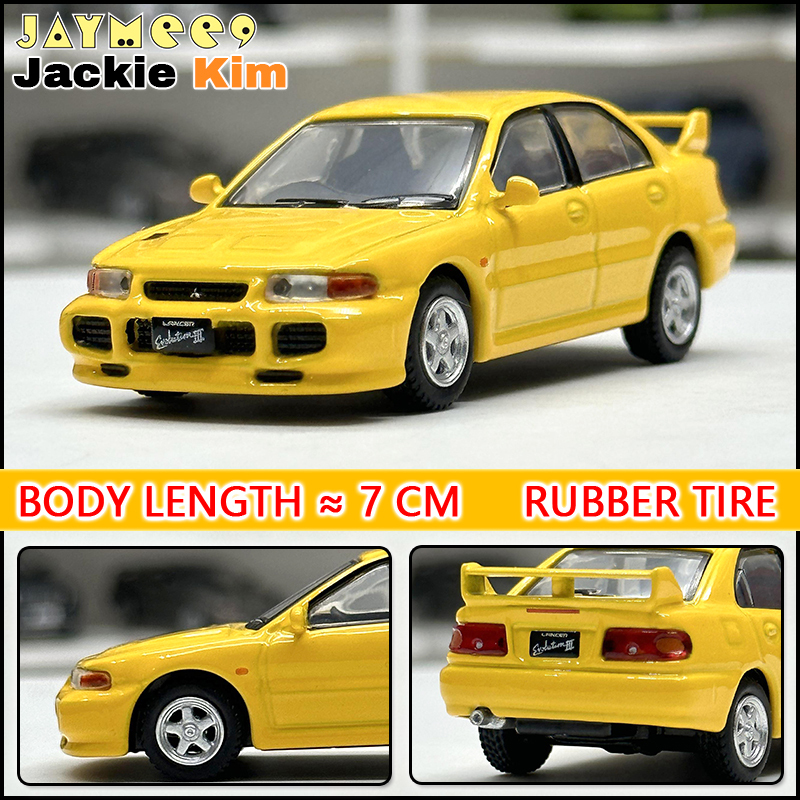 JKM 1:64 Scale MITSUBISH EVO 1 2 3 4 5 6 7 8 9 10 Lancer Evolution ...
