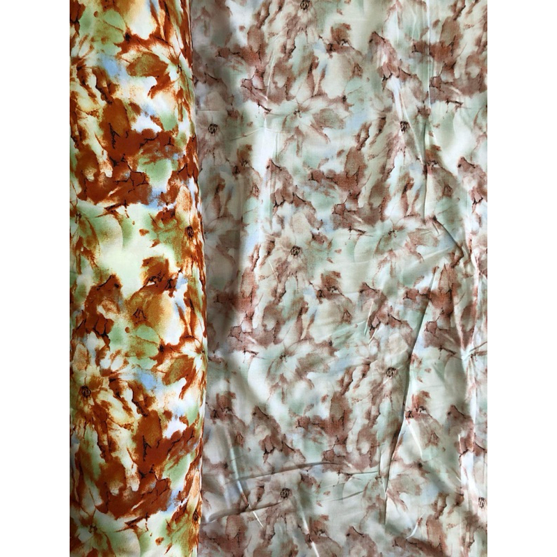 challis printed floral half kilo | Shopee Philippines