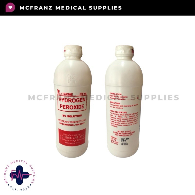 Aguaper Hydrogen Peroxide (Sizes: 120ml, 500ml, 1liter) | Shopee ...