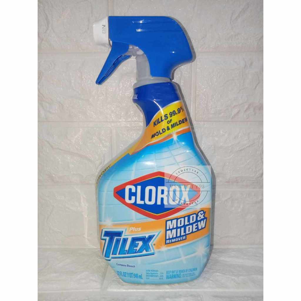 Clorox Plus Tilex Mold and Mildew Remover Spray Bottle (946 ml) USA ...