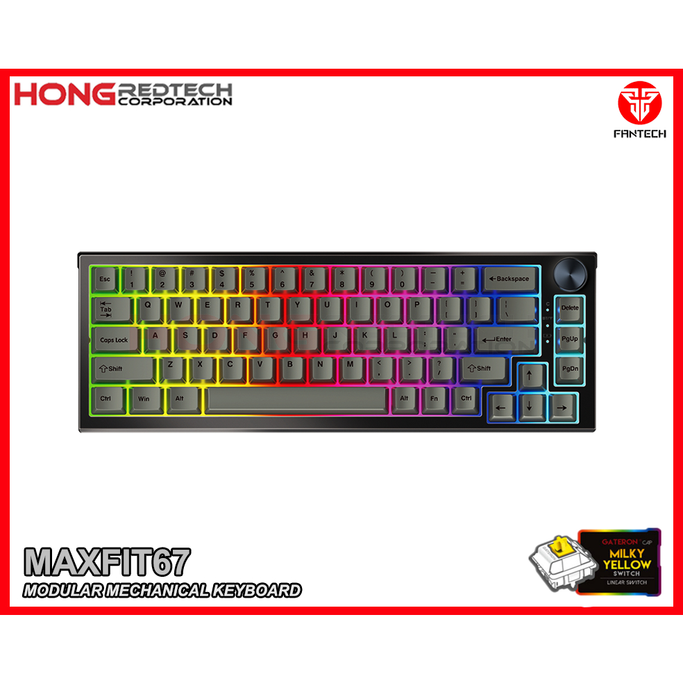 FANTECH MAXFIT67 MECHANICAL KEYBOARD | Shopee Philippines