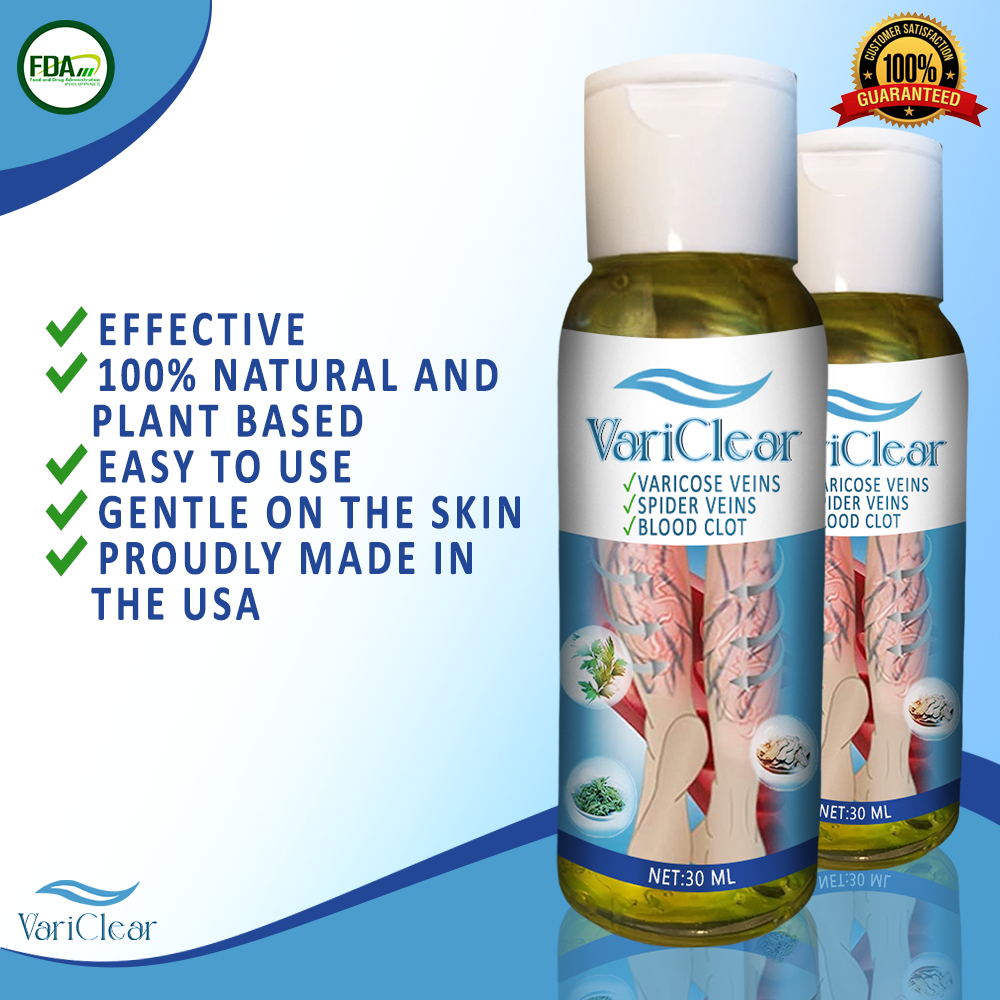 VariClear Serum - Remove Varicose veins, Scars, Stretch marks, leg ...