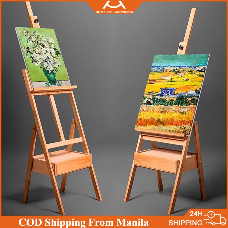 Easel Stand Foldable Painting Display Stand Art Supplies Sketch Wooden ...
