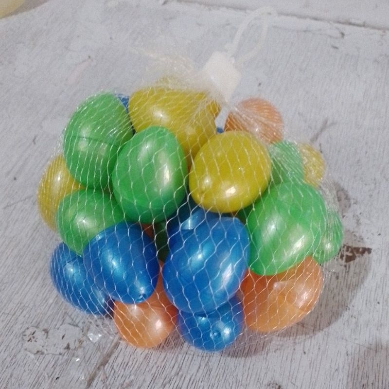 mini plastic eggtoys for kids(itlog pugo) /1.5inch 30pcs/pack | Shopee ...
