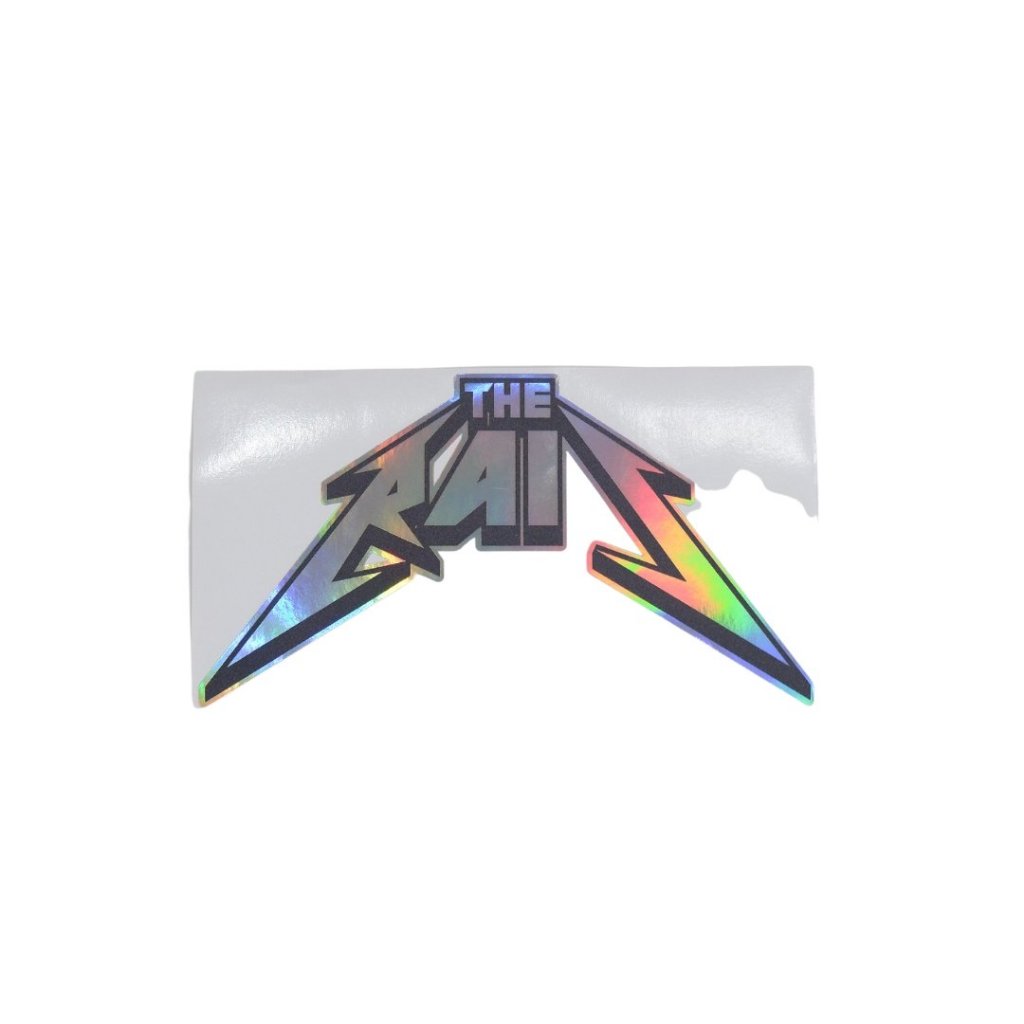 THE RAIL STICKER HOLO METAL | Shopee Philippines