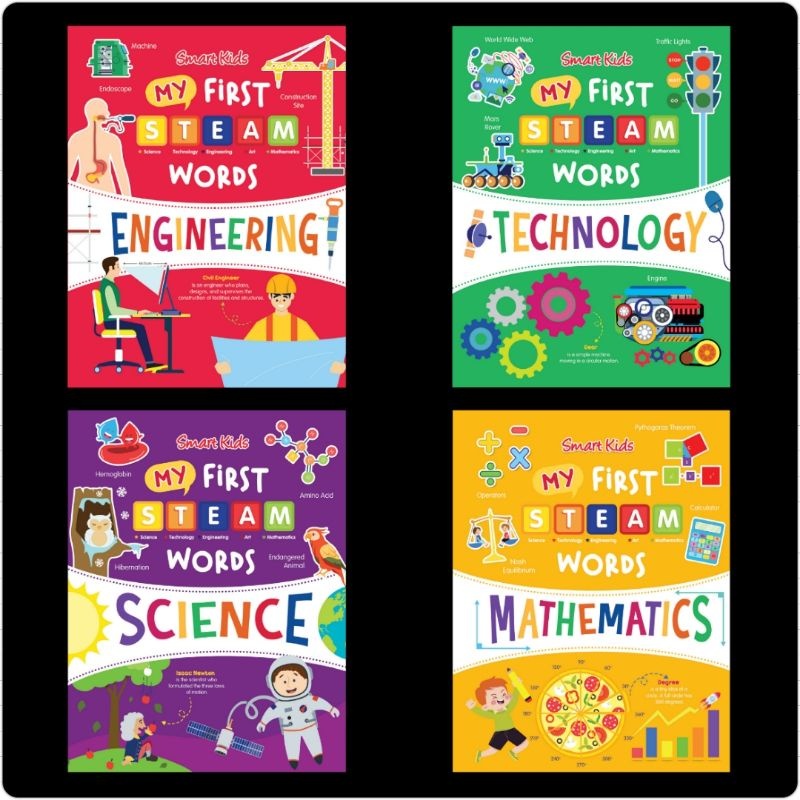 SMART KIDS MY FIRST STEAM WORDS-(EARLY LEARNING) | Shopee Philippines