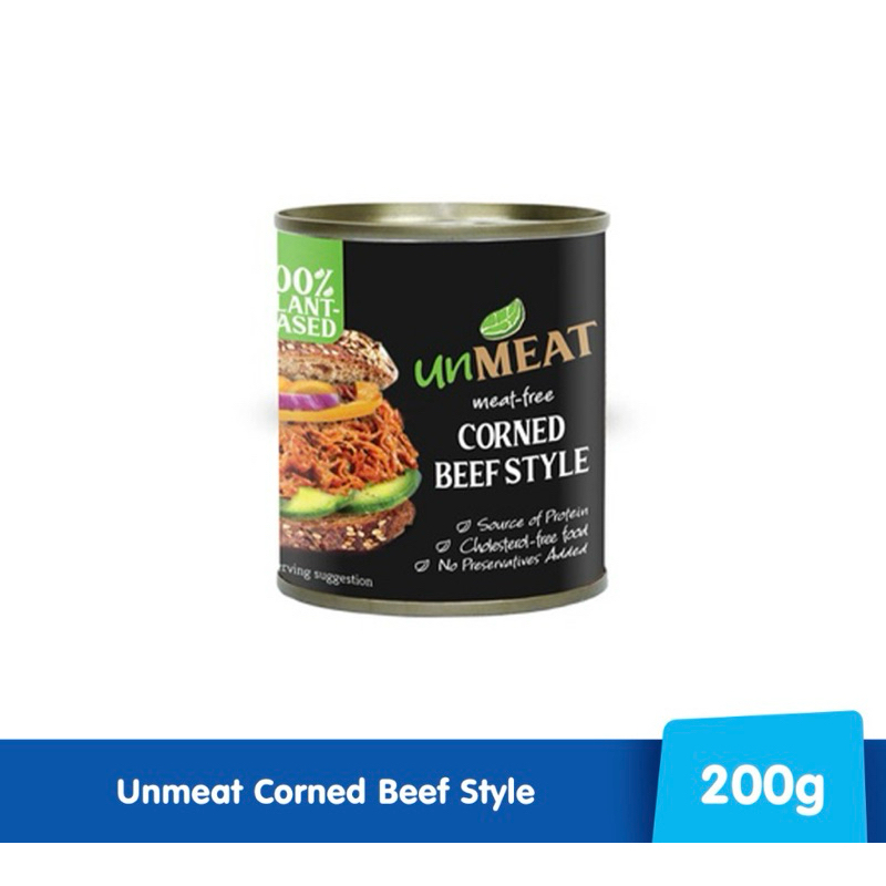 Unmeat Corned Beef-Style 200g | Shopee Philippines