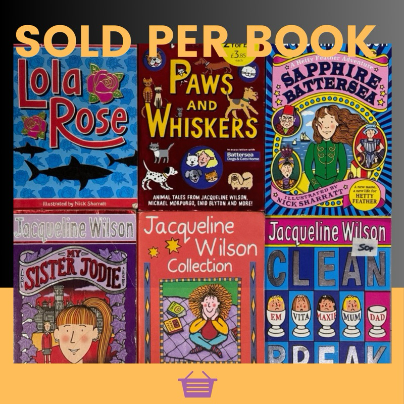 Jacqueline Wilson Books Teen Fiction Children’s Books | Shopee Philippines
