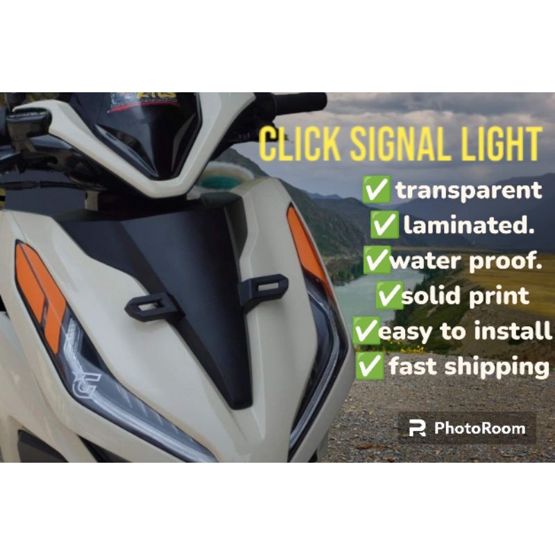 HONDA CLICK 125i 150i STICKER SIGNAL LIGHT FOR HONDA CLICK | Shopee ...