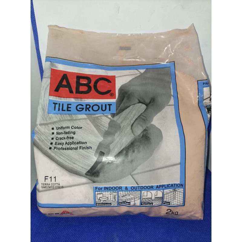 ABC Tile Grout Original 2kg Per Pack Various Pack | Shopee Philippines