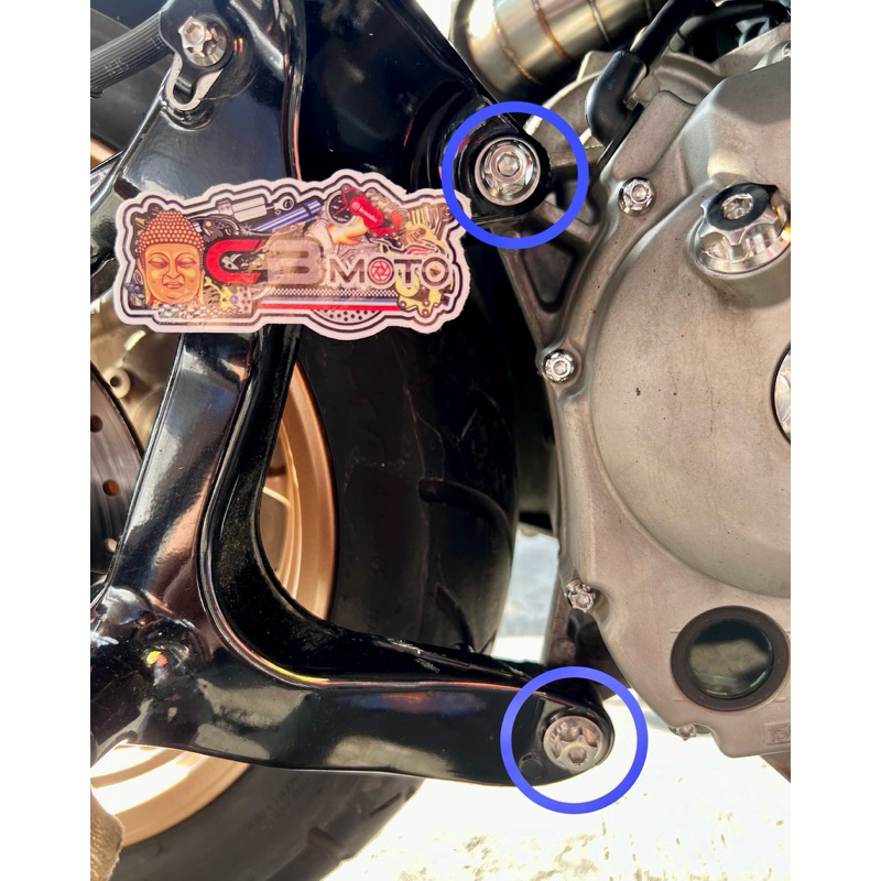 HENG Swing Arm Bolt for XMAX V1 & V2 (2pcs) CNC TITANIUM | Shopee ...