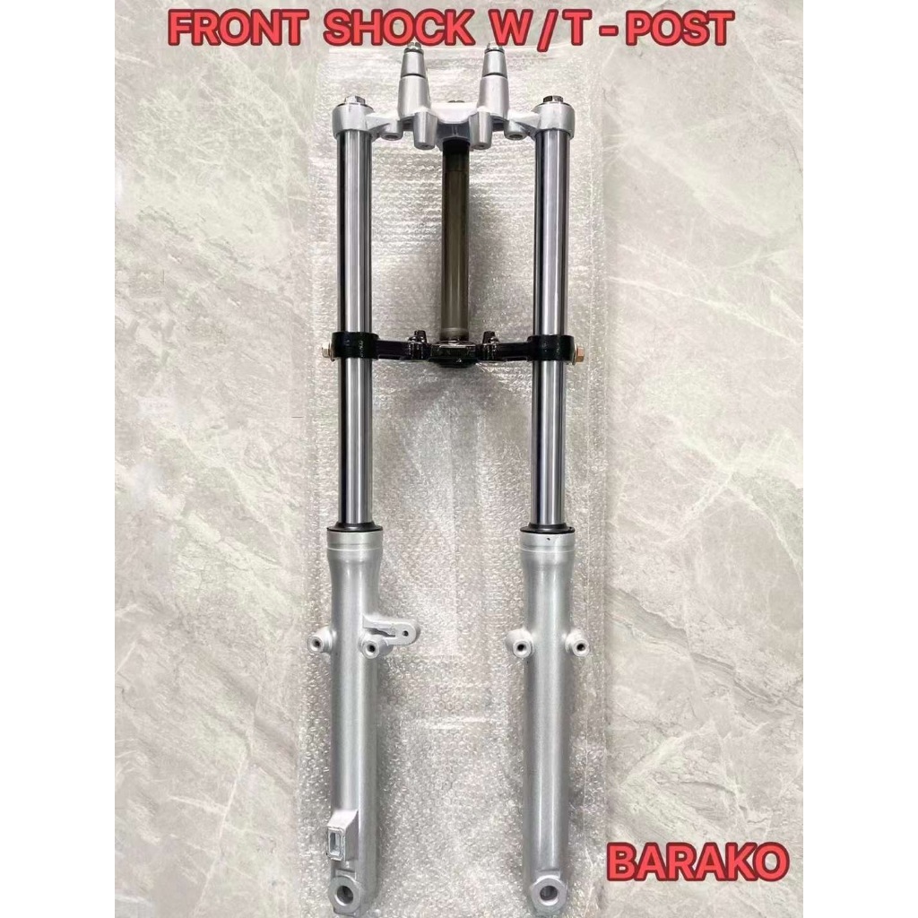 {COD} Front Shock W/T-Post For Barako | Shopee Philippines