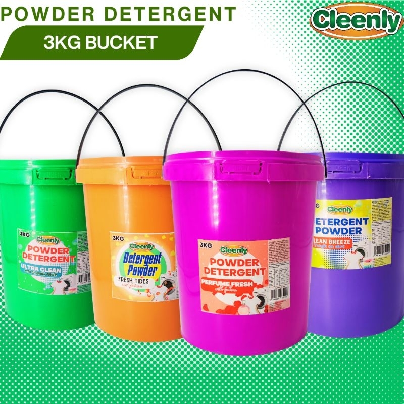 Premium Detergent Powder - 3 KILO BUCKET | Shopee Philippines