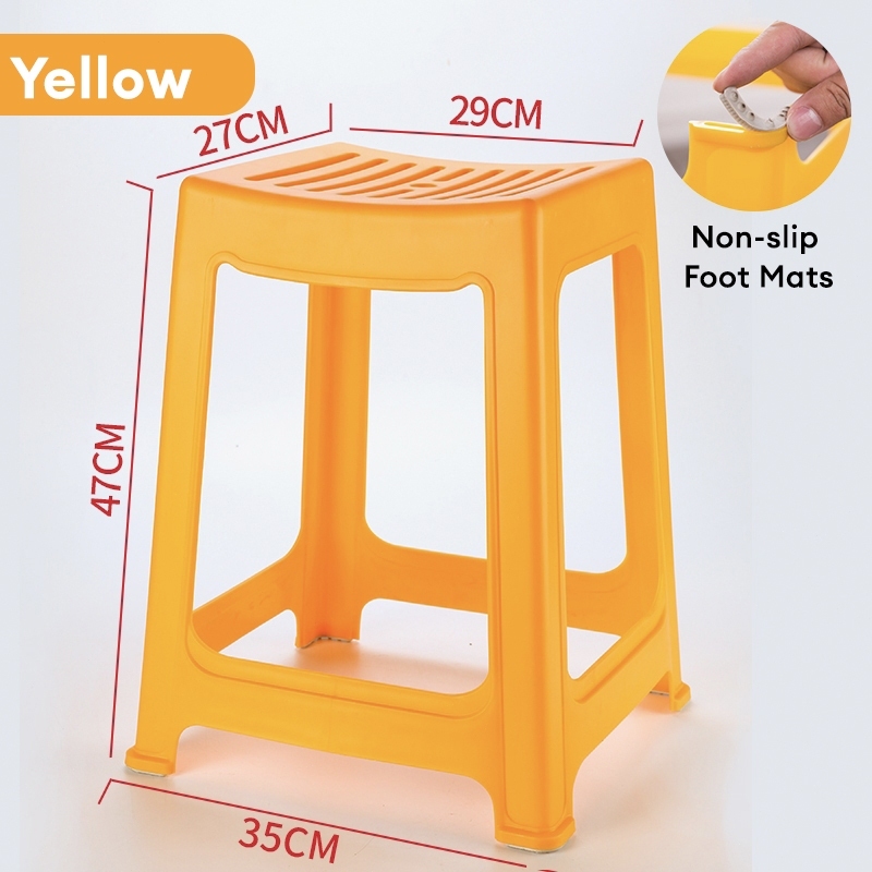 Monoblock Stool Stackable Plastic Chair Plastic Stool Heavy Duty ...