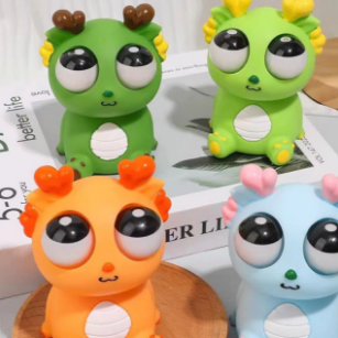 Squishy Toy Eye Popping Squeeze Toy Stress Reliever Anti-stress with ...