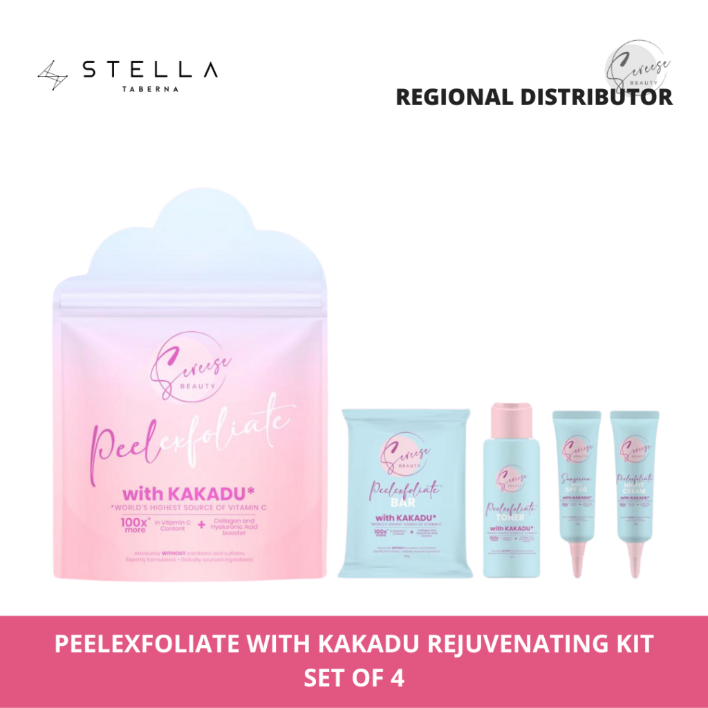 Sereese Beauty Peel Exfoliate with Kakadu Vitamin C Rejuvenating Kit by ...