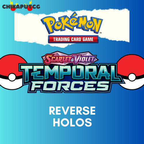 Temporal Forces | Reverse Holo singles | Pokémon TCG S&V | Shopee ...
