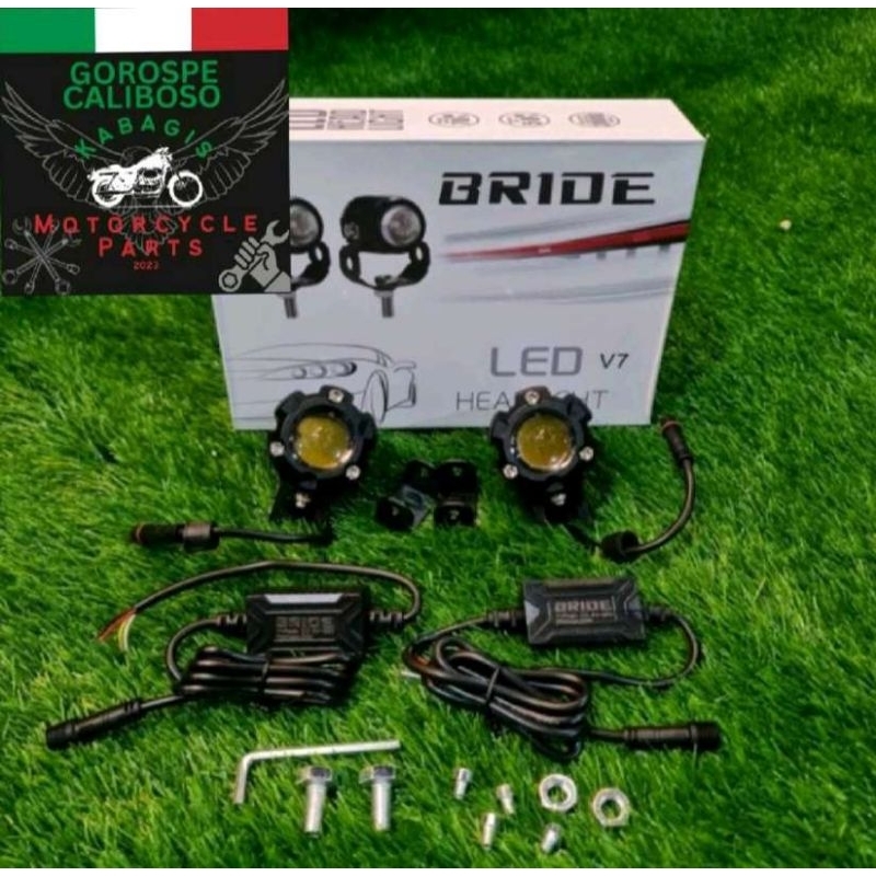 MINI DRIVING LIGHT V6 4Wire BRIDE | Shopee Philippines