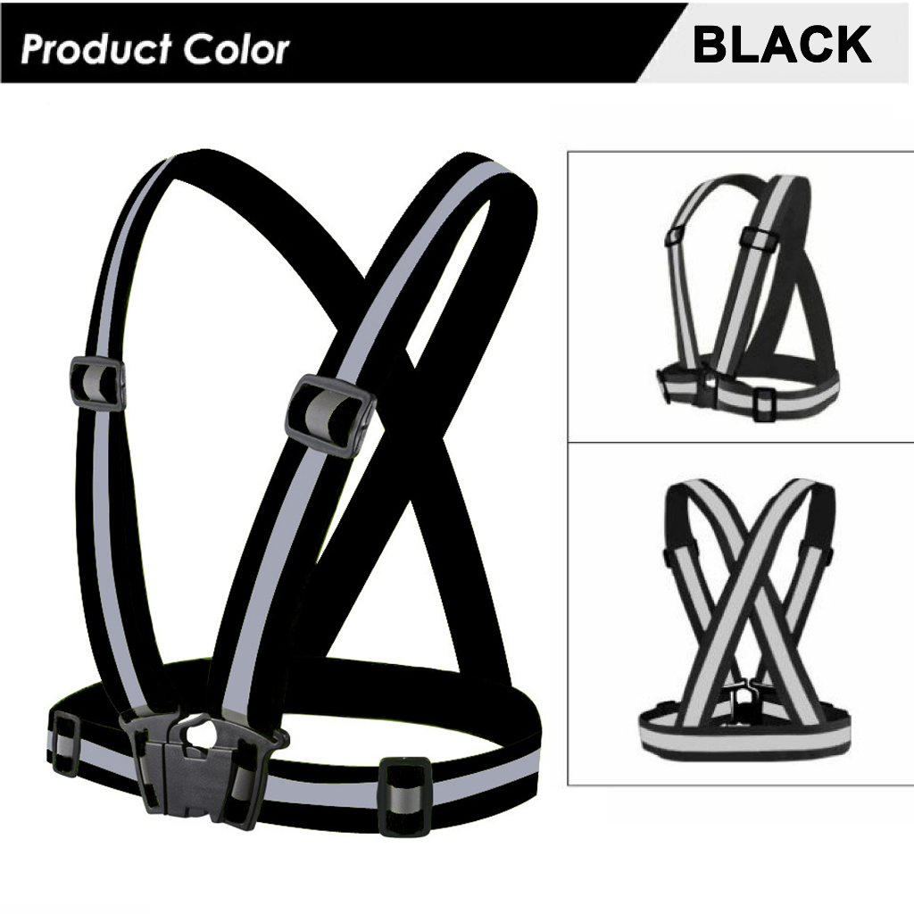 Reflectorized vest Adjustable Reflective Vest security vest safety vest ...